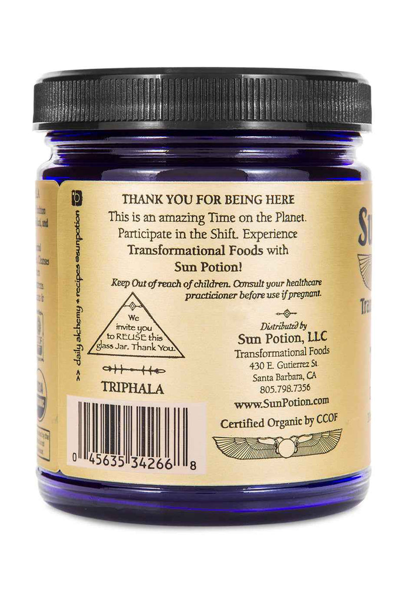 Triphala - Organic - Cold Water Extract Powder – Sun Potion