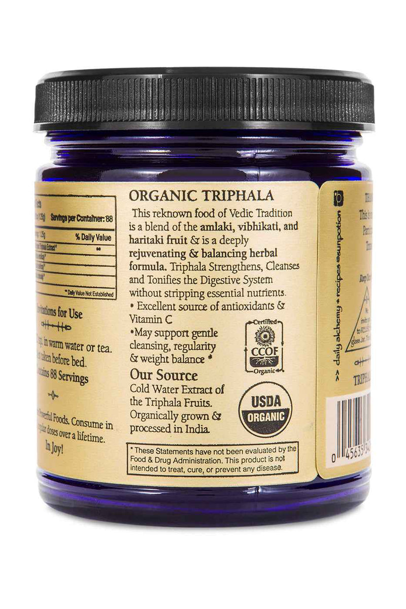 Triphala - Organic - Cold Water Extract Powder – Sun Potion