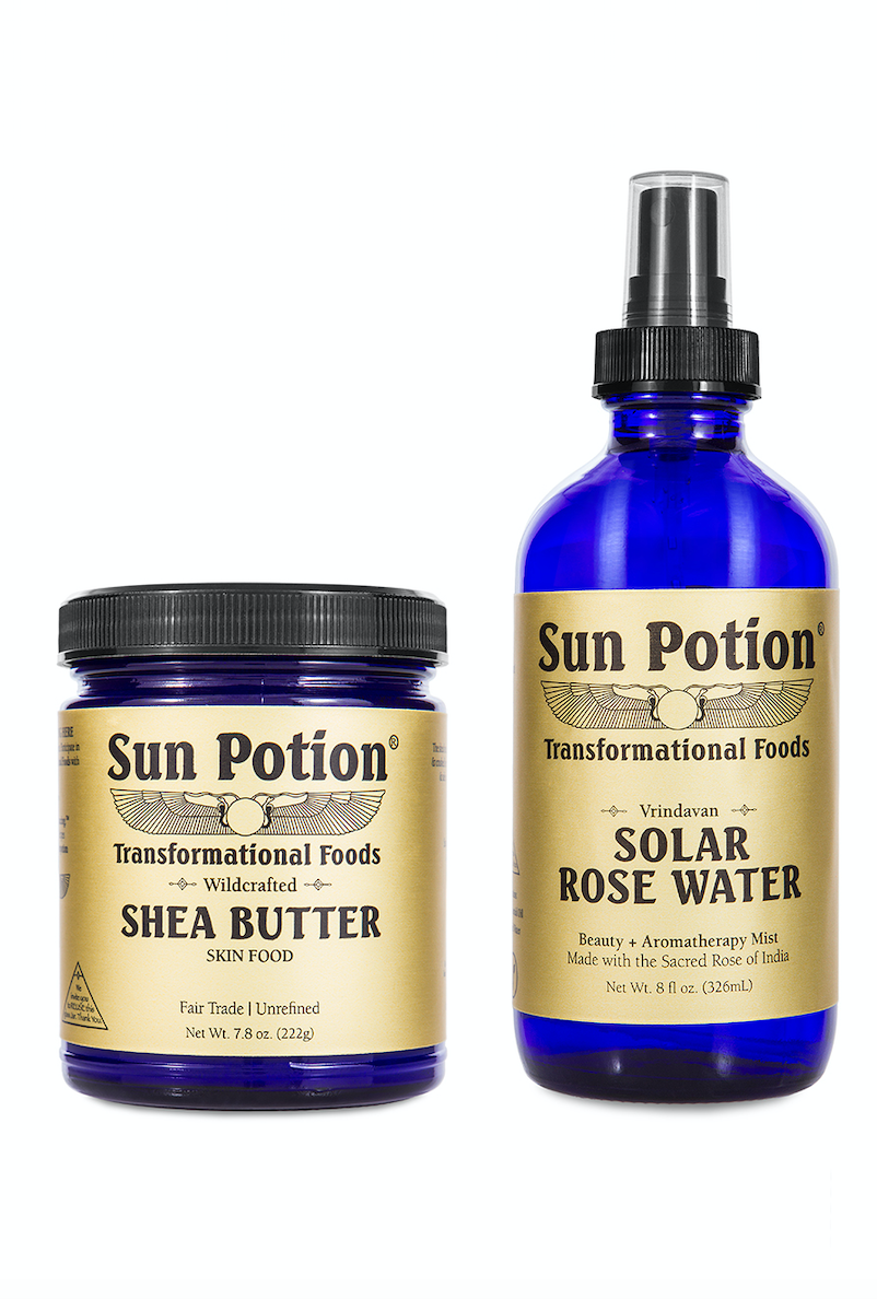 Skincare Kit (Shea Butter & Solar Rose Water) – Sun Potion